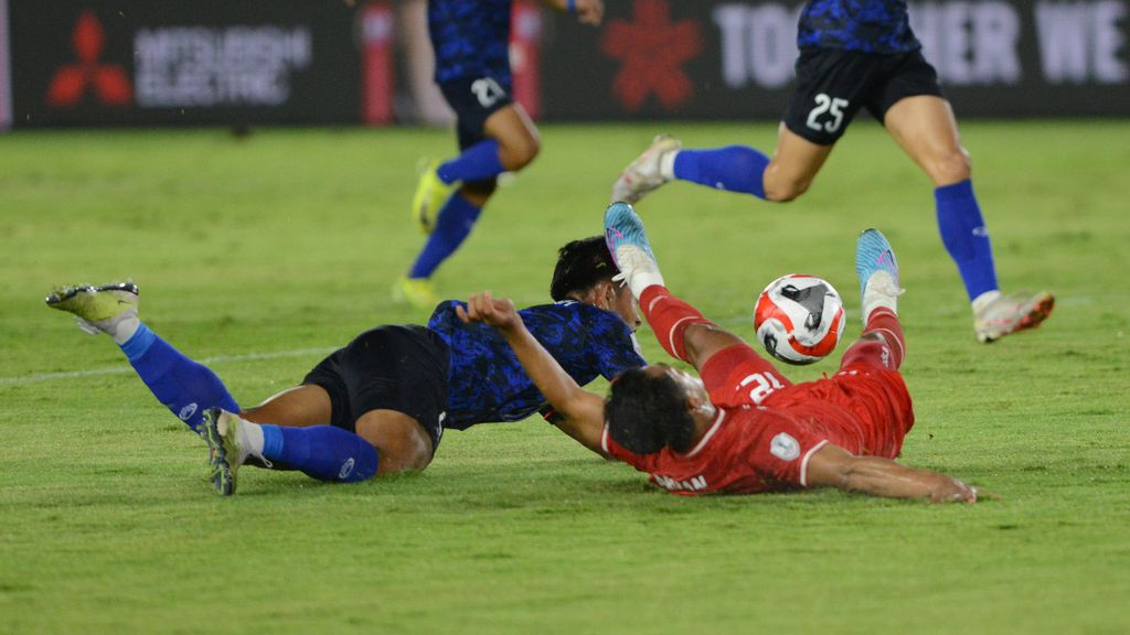 Timnas Indonesia Imbang 3 3 Dengan Laos Kompas Id